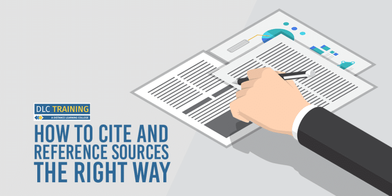 How To Cite And Reference Sources The Right Way Dlc Training
